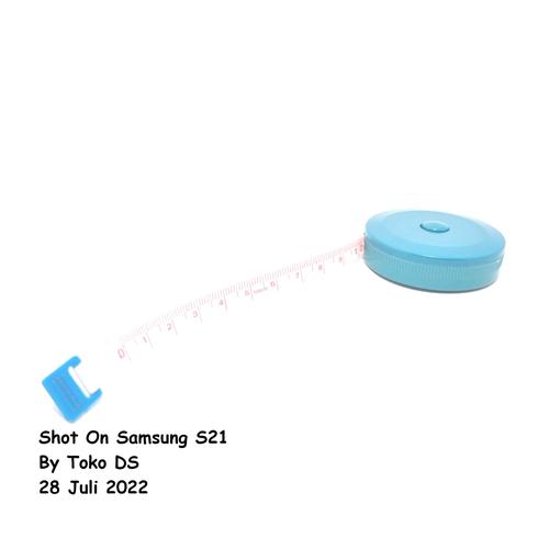 Jual Meteran Gulung Otomatis Bulat - Meteran Mini Meteran Baju Meteran ...