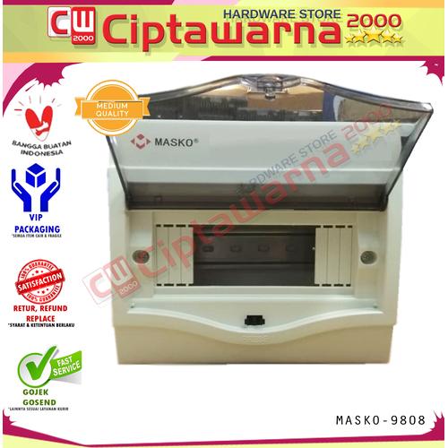 Jual Masko 9808 Box MCB 5-8G 8 Group IB OB Inbow Outbow Tanam Tempel ...