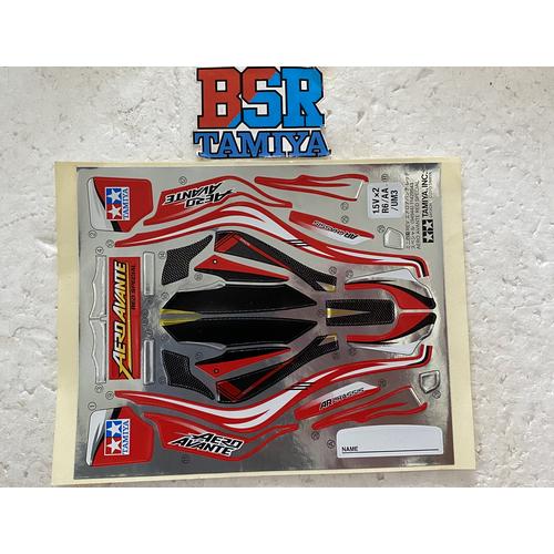 Jual Tamiya - Decal Aero avante red special - Kota Banjarbaru - Bsr ...