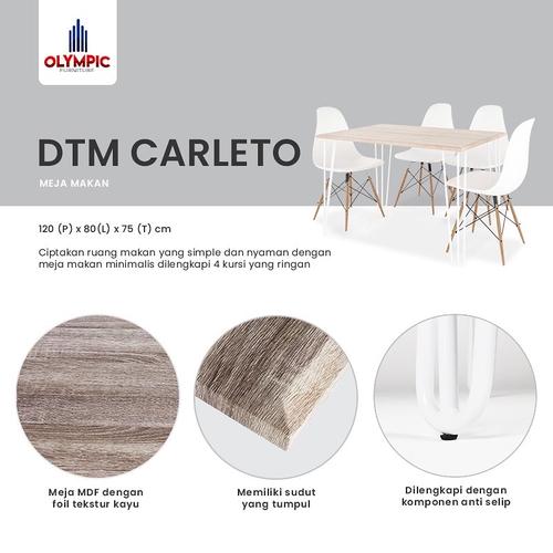 Jual Meja Kantor/ Meja Kerja Set/Meja Makan Panel Kayu Besi Olympic ...