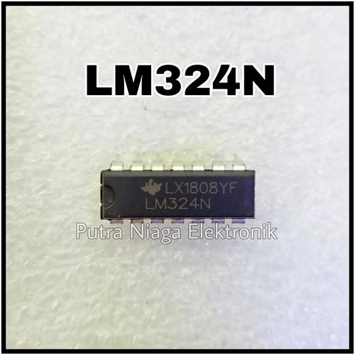 Jual ic LM324N Dip 14 Pin Op Amp LM324 KIA324 - Merk KIA - Kota Bandung ...