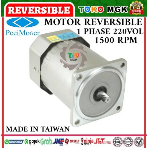 Jual M5RK40N-C 40WATT PEEIMOGER REVERSIBLE MOTOR 1PHASE 220V - Jakarta ...