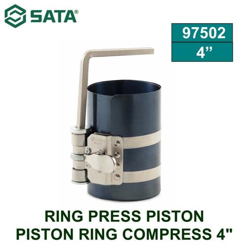 Jual Alat Press Piston Kompresor 4" 97502 SATATOOLS Piston Ring ...
