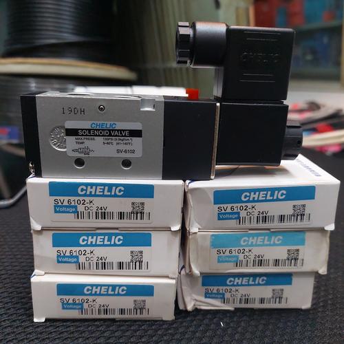 Jual CHELIC SOLENOID VALVE SV-6102 24VDC ORIGINAL - Kota Bandung - JJ ELEKTRICK | Tokopedia