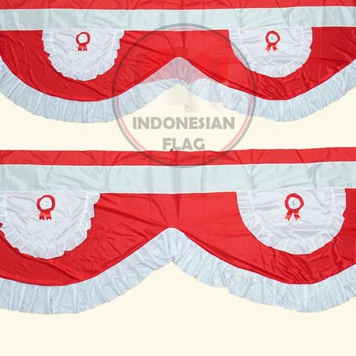 Promo Bendera merah putih Rumbai 5 gelombang 5 meter - Kab. Tangerang ...