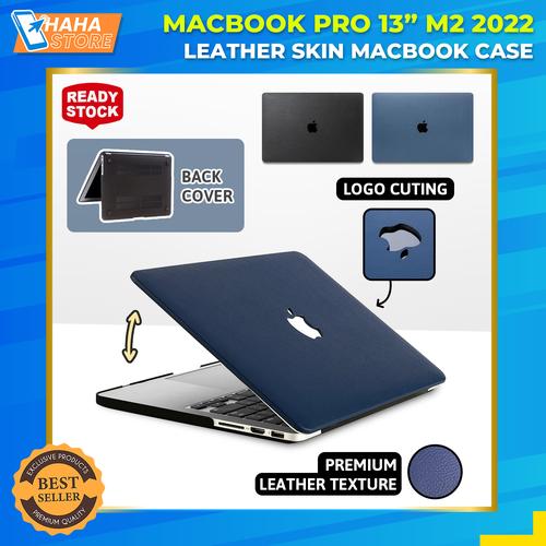 Jual Macbook Pro M2 13 13.3 2022 Leather Case Soft Shell Skin Casing ...
