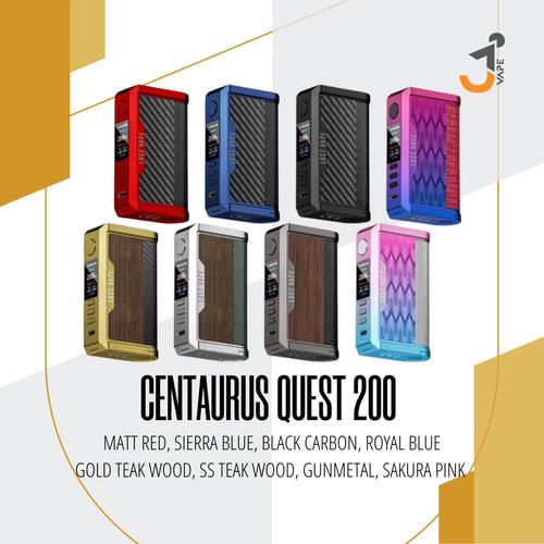 Jual CENTAURUS QUEST Q200 200W MOD ONLY AUTHENTIC BY LOST VAPE - MATTE ...