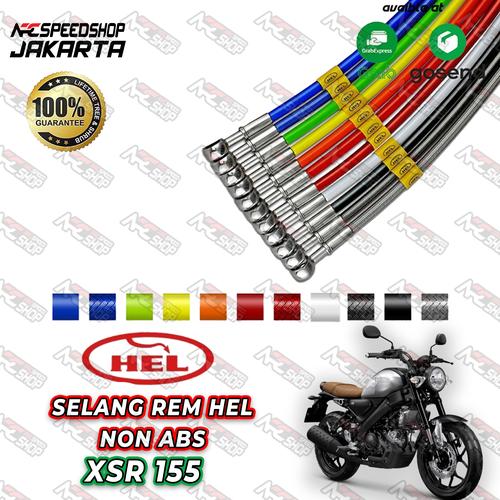Jual Selang Rem HEL Yamaha XSR 155 Selang HEL - BIRU CLEAR - Jakarta ...