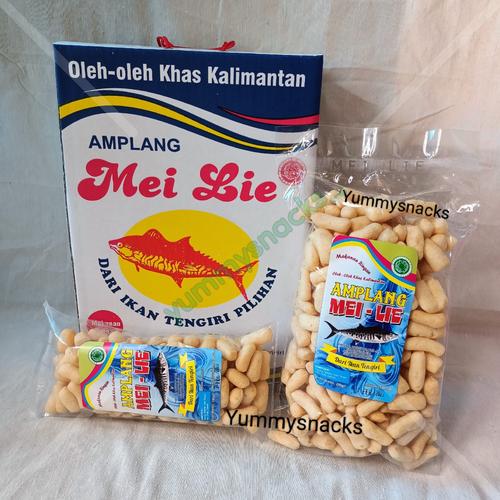 Jual (DAPAT DUS ASLI MEILIE) Amplang Mei Lie, Kuku Macan Meilie 100gr ...