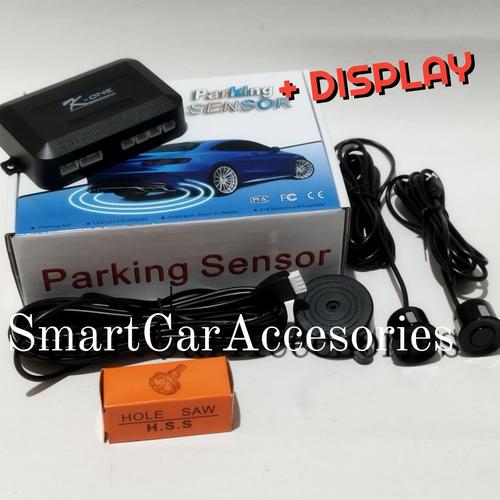 Jual Sensor Alarm Parkir Parking Atret Mundur Mobil 2 Titik Display ...