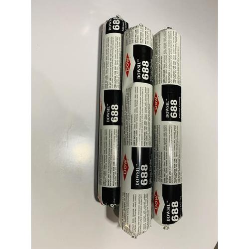 Jual Dowsil 688 sealant sosis silikon sosis dow sil 688 600 ml - Hitam ...