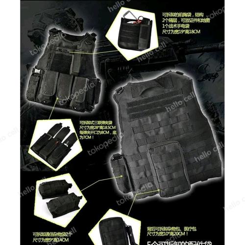 Jual Rompi Tactical / Rompi Airsoft / Rompi Paintball / Tactical Body ...