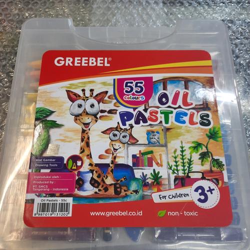 Jual Crayon / Oil Pastel Grebel 55 Warna - Jakarta Timur - Vifo | Tokopedia