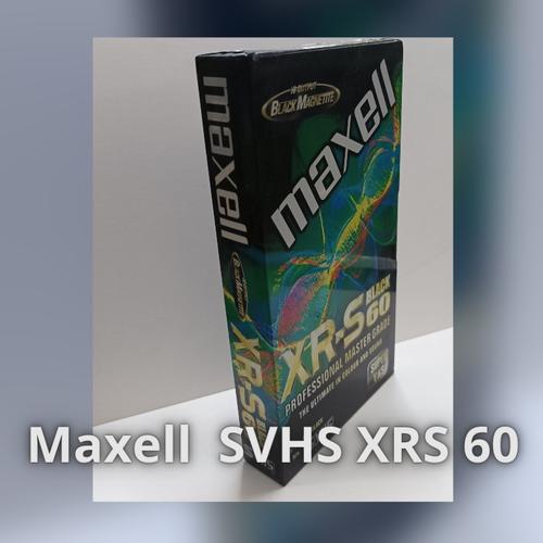 Jual Kaset Pita Kosong Video Recording SVHS XRS 60 Maxell - Kota ...