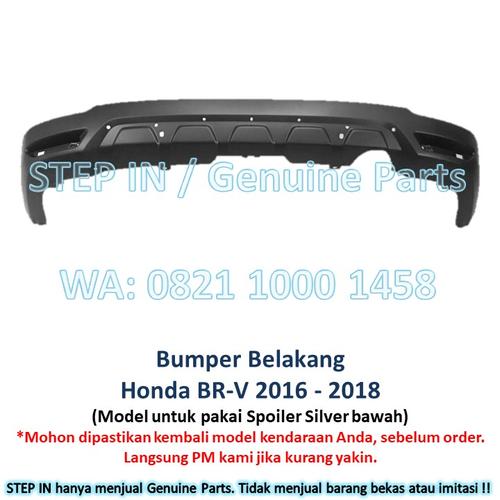 Jual Bumper BELAKANG Honda BRV BR-V 2016 2017 2018 Bemper kulit jeruk ...