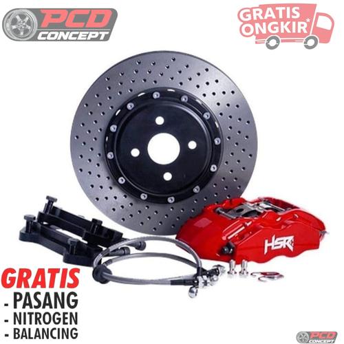 Jual big brake kit BREMBO Toyota Raize Caliper 4 pot Brake by HSR WHEEL ...