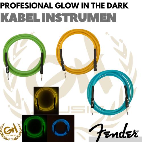Promo Fender Professional Series Glow in the Dark Instrument Cable ...