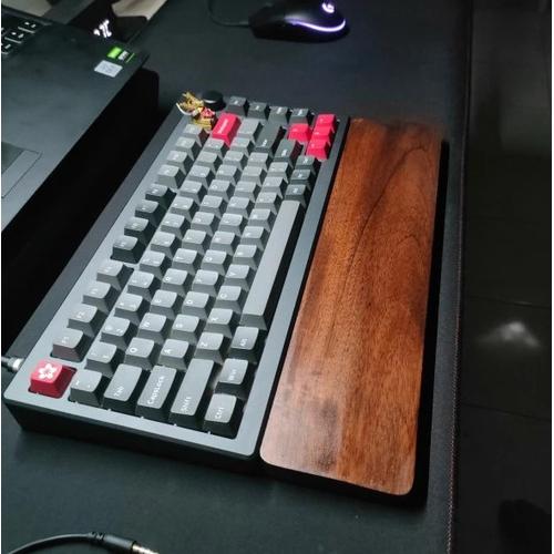 Jual Palm Rest Wrist Arm Rest Kayu Jati Dudukan Tangan Keyboard ...
