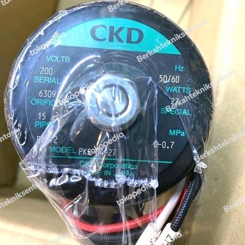 Jual SOLENOID VALVE STEAM 2 WAY CKD-PKS-04-27-200VAC - Jakarta Barat ...
