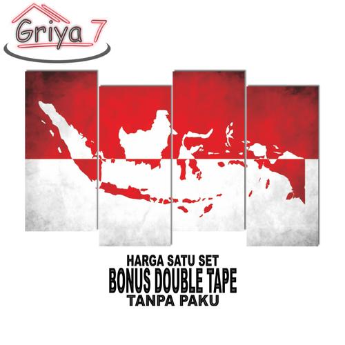 Jual PETA INDONESIA DEKORASI DINDING KAMAR HIASAN PAJANGAN DINDING - 02 ...