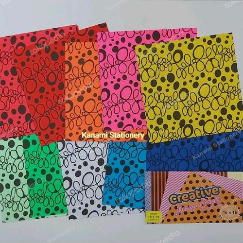 Jual Kertas Origami Paper Craft Motif WIRE 16x16cm 25 Sheet Asturo ...