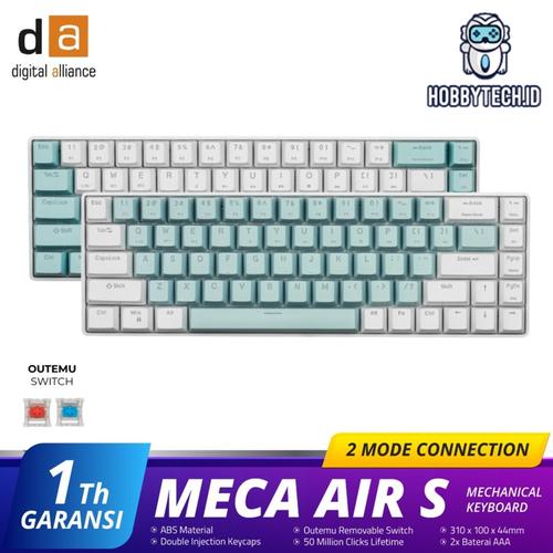 Jual Digital Alliance Meca Air S 2.4Ghz Wireless / BT Gaming Keyboard ...