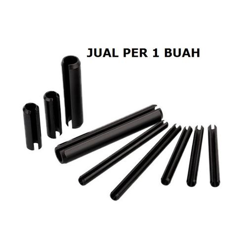 Jual Roll Pin 3 mm x 8 mm C Pin Belah Baja Hitam Dowel Pins Sellock ...