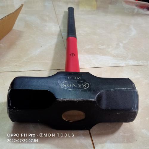 Jual Palu Batu / Palu Godam / Palu Bodem 10 Kg / Sledge Hammer 20 Lbs ...