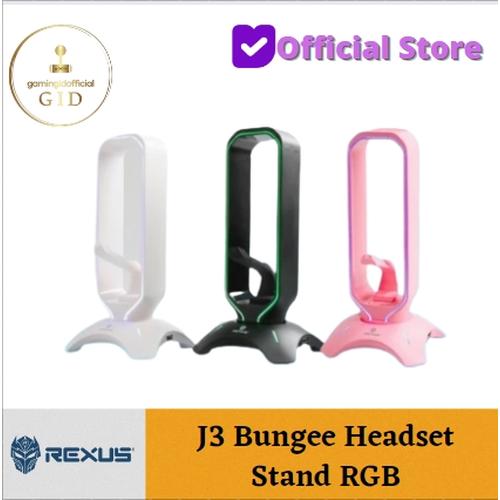 Jual Rexus J3 Bungee Headset Stand RGB With USB HUB - Putih - Jakarta ...