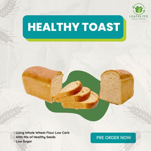 Jual Healthy Toast Whole Wheat Roti Tawar Sehat Gandum Utuh - Original ...