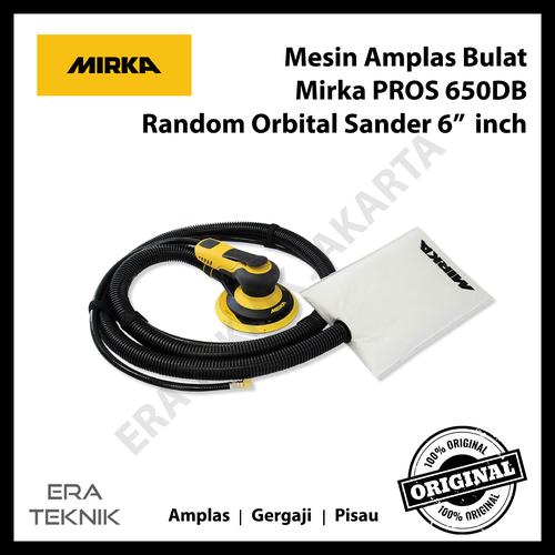 Jual Mesin Amplas Bulat Mirka PROS 650DB 6" inch Random Orbital Sander - Jakarta Utara ...