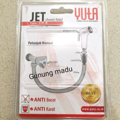Jual HEAD JET SHOWER ANTI BOCOR KLOSET CLOSET TOILET / KEPALA JET ...
