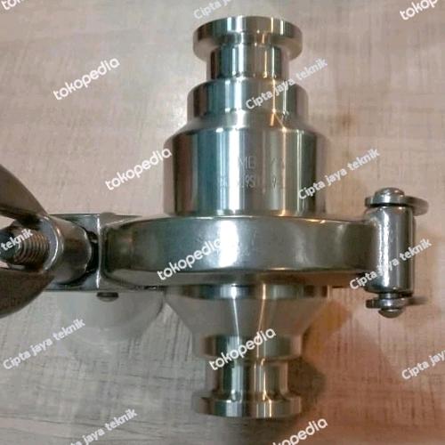 Jual Check valve sanitary 316 1/2" model ferrule - Jakarta Barat ...