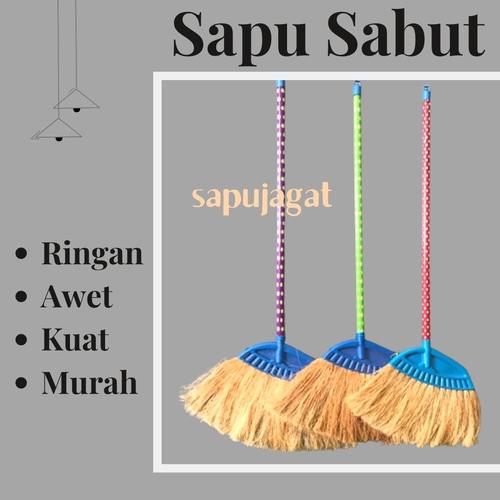 Jual Sapu Sabut Tepes - Sapu Tradisional - Sapu Lantai - Sapu Ijuk ...