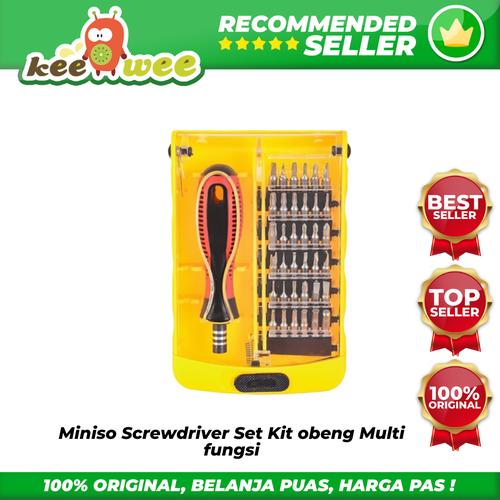 Jual Miniso Screwdriver Set Kit obeng Multi fungsi - Kota Malang ...