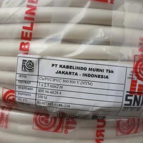 Jual KABEL NYM 3X2,5MM 3X2.5MM MEREK KABELINDO METERAN - Kota Bandung ...