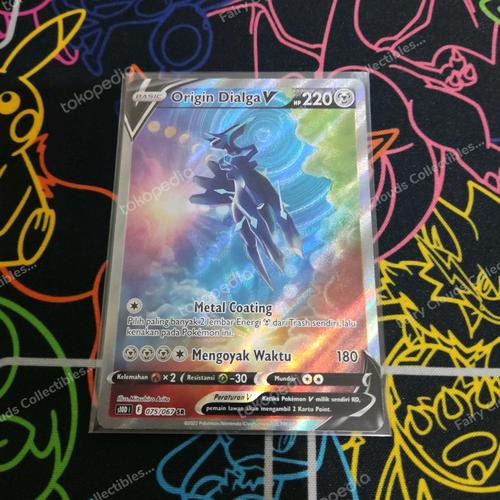 Jual Origin Dialga V SR AA Alternative Art Pokemon TCG Indonesia - Kota ...