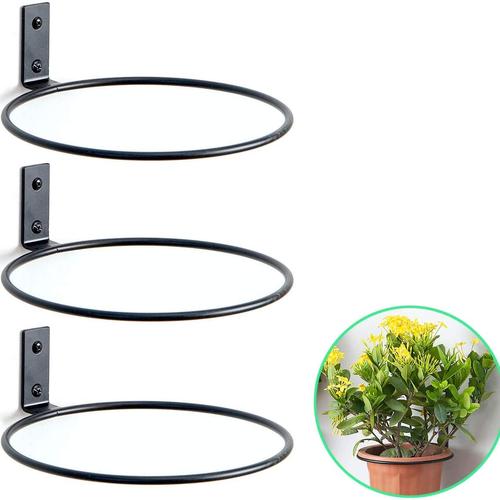 Jual Gantungan pot/ Pot Tanaman Penopang/ Pemegang pot tempel dinding ...