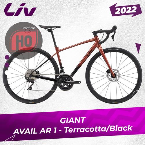 Promo LIV GIANT AVAIL AR 1 2022 Terracotta/Black - Women Road Bike ...