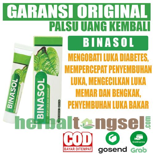 Jual SALEP BINASOL OBAT LUKA DIABETES GARANSI ORIGINAL SALEP BINASOL ...