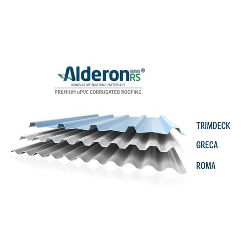 Jual ATAP PVC UPVC ALDERON RS SINGLE WALL GRECA TRIMDEK / ALDERON RS ...