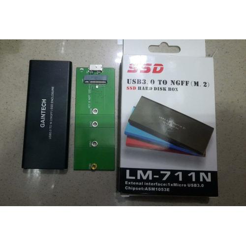 Jual pcie nvme ssd enclosure Gaintech / casing SSD NVME usb 3.0 ...