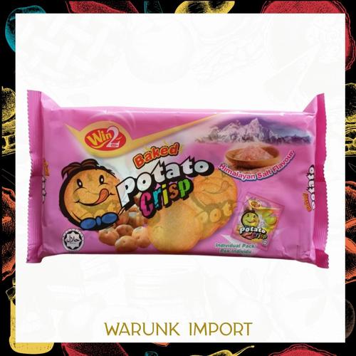 Jual Win2 Baked Potato Crisp Himalayan Salt Flavour - Win Win Garam ...