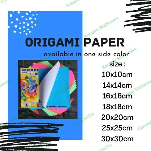 Jual Kertas Origami Paper 18x18cm 50 Sheets 10 Colors ASTURO. - Jakarta ...