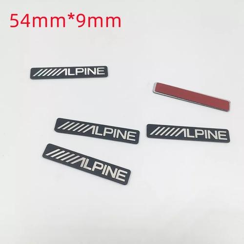 Jual Decal Sticker Emblem 3D Alpine Logo Audio Speaker - Kota Bekasi ...