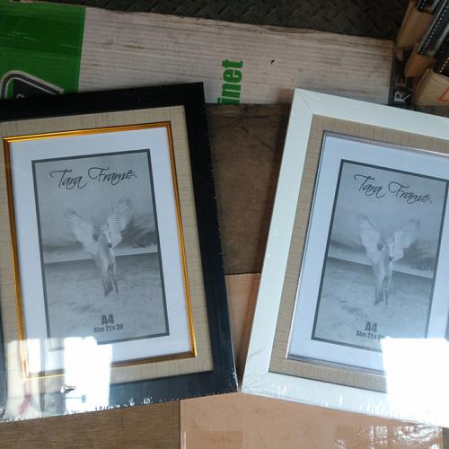 Jual bingkai frame foto minimalis / ukiran...ukuran A4 sertifikat 21x30 ...