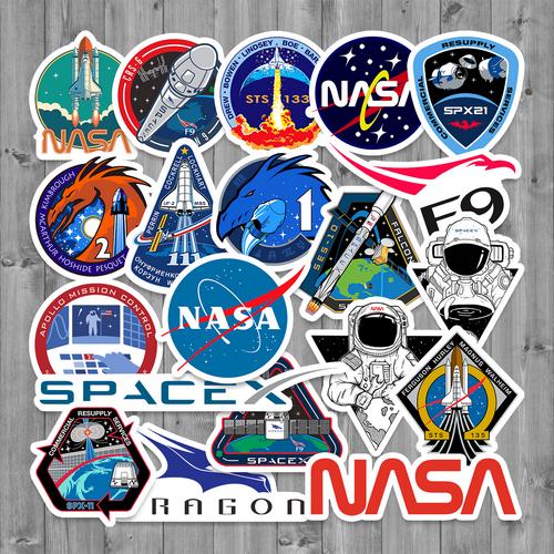 Jual STICKER PACK TUMBLR - NASA & SPACEX [20 PCS] - Kab. Tangerang ...