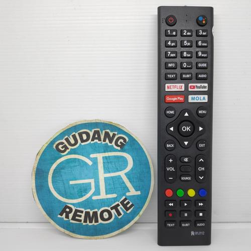Jual Remote Remot TV Polytron LCD LED android smart TV PLD 32AG9953 ...