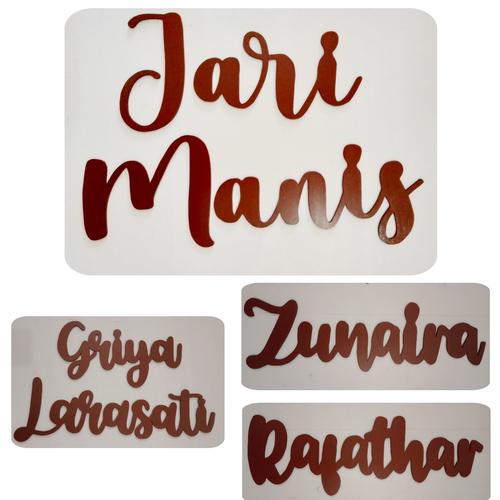 Jual huruf kayu custom - huruf kayu custom backdrop - huruf kayu ...