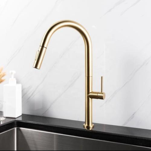 Jual KERAN SINK TARIK EMAS PANAS DINGIN/KRAN CUCI PIRING GOLD TARIK ...